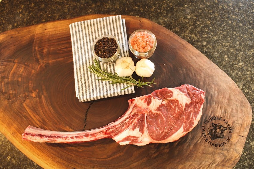 Tomahawk Steak Deposit | Trimble Farms Cattle Company