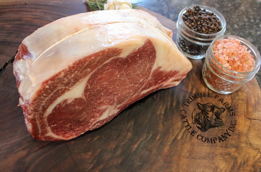 Prime Rib Roast Deposit | Trimble Farms Cattle Company
